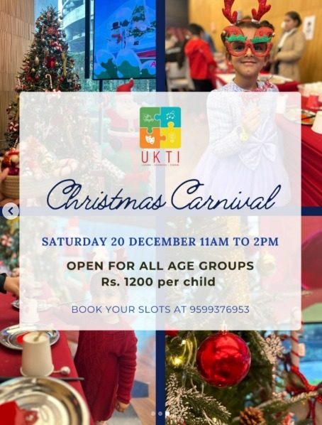 UKTI-Christmas Carnival 2025 in Greater Kailash